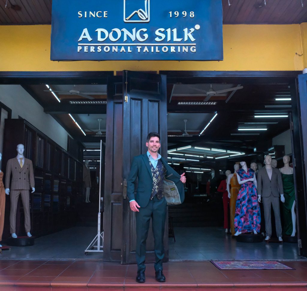 A Stylish Dark Green 3-Piece Suit: Custom-Made by A Dong Silk — A ...